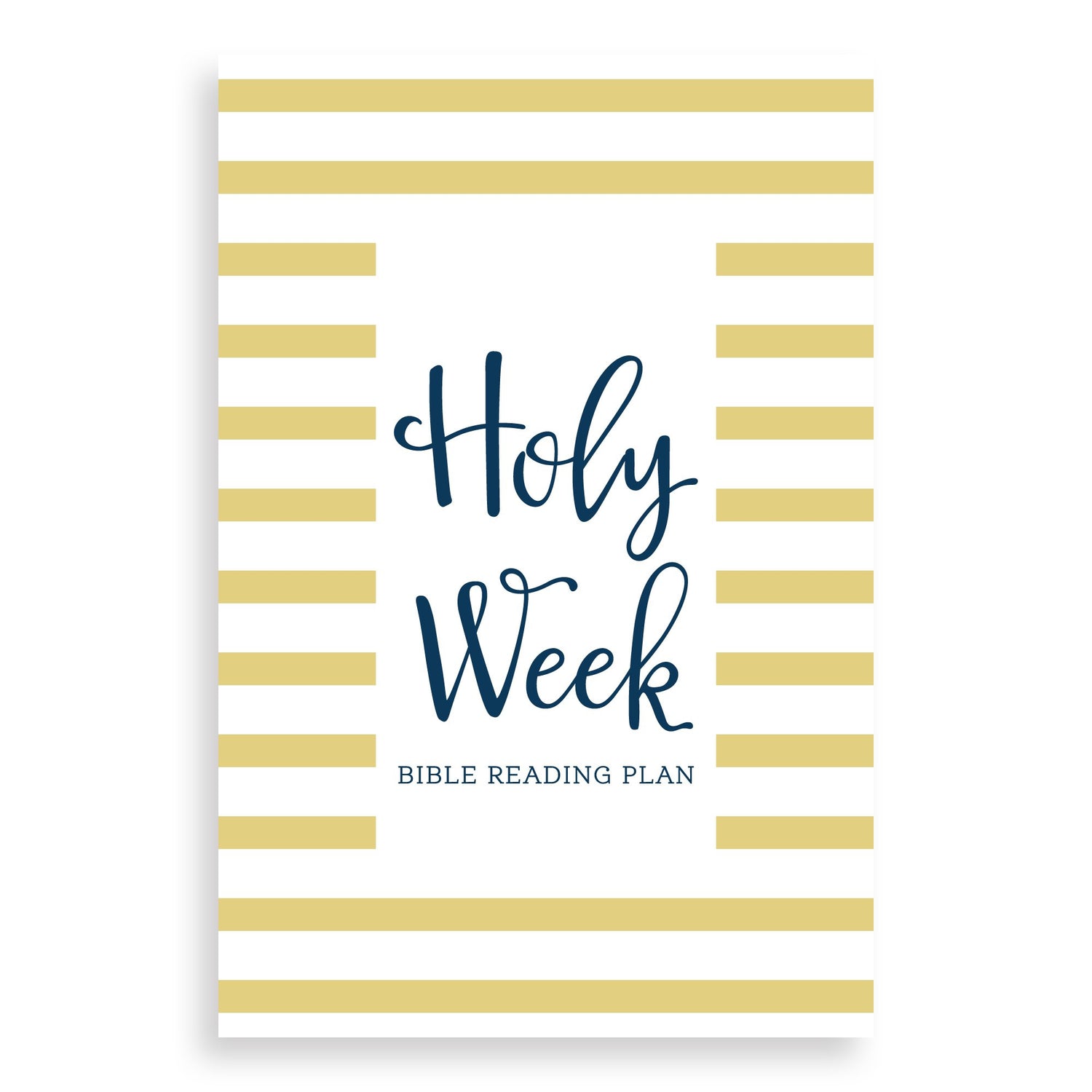 Holy Week Bible Reading Plan (Free Printable) – Muscadine Press